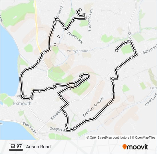 97 Route: Schedules, Stops & Maps - Anson Road (Updated)
