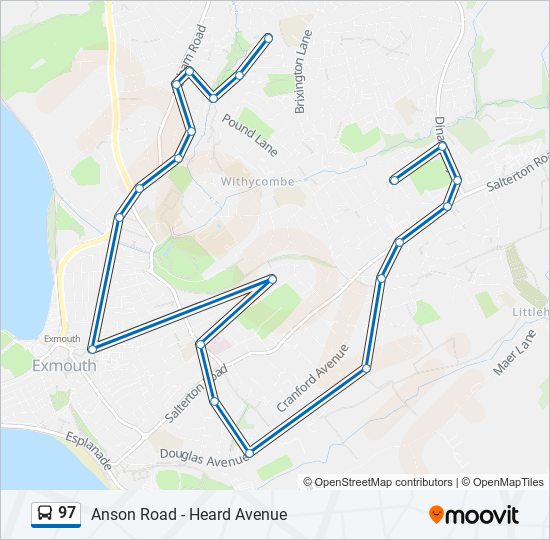 97 Route: Schedules, Stops & Maps - Brixington (Updated)