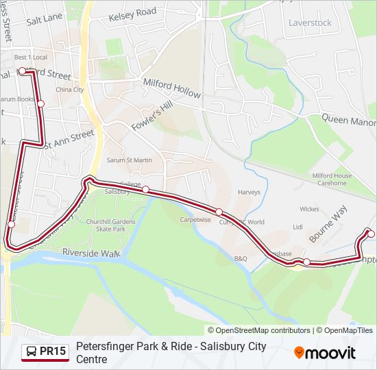 pr15 Route: Schedules, Stops & Maps - Petersfinger (Updated)