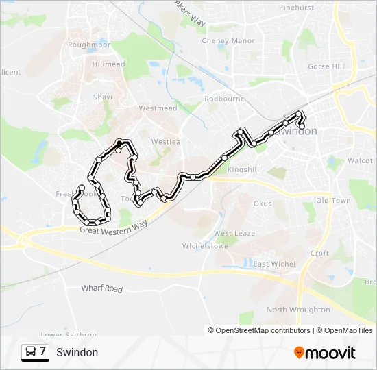 7 Route: Schedules, Stops & Maps - Fleming Way (R) (Updated)