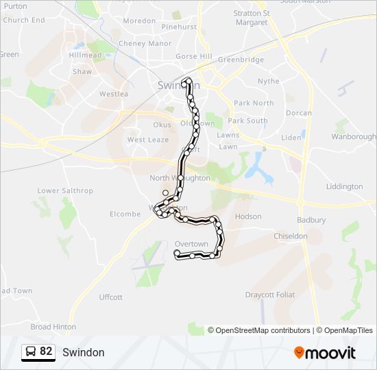 82 Route: Schedules, Stops & Maps - Thorney Park (Updated)