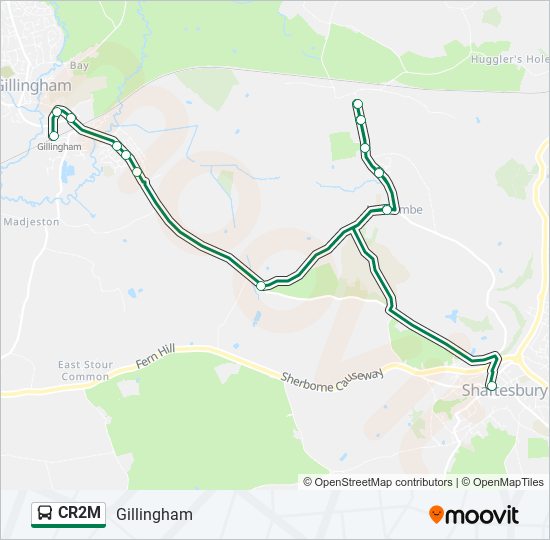 cr2m Route: Schedules, Stops & Maps - Gillingham (Updated)