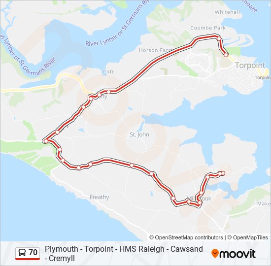 70 Route: Schedules, Stops & Maps - Insworke (Updated)
