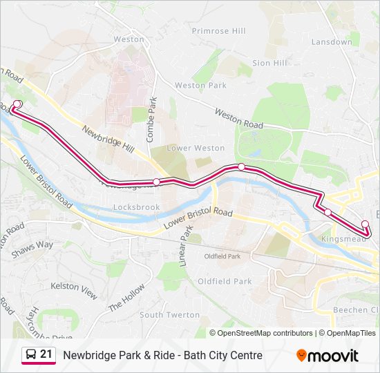 21 Route: Schedules, Stops & Maps - City Centre, Westgate Buildings ...