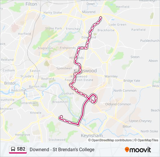sb2 Route: Schedules, Stops & Maps - Broom Hill (Updated)