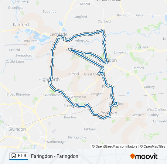 ftb Route: Schedules, Stops & Maps - Faringdon (Updated)