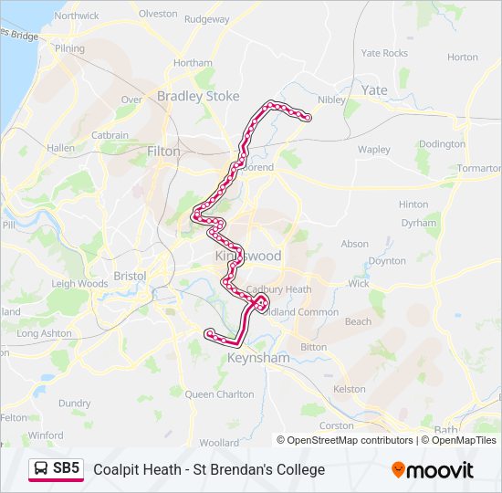 sb5 Route: Schedules, Stops & Maps - Broom Hill (Updated)