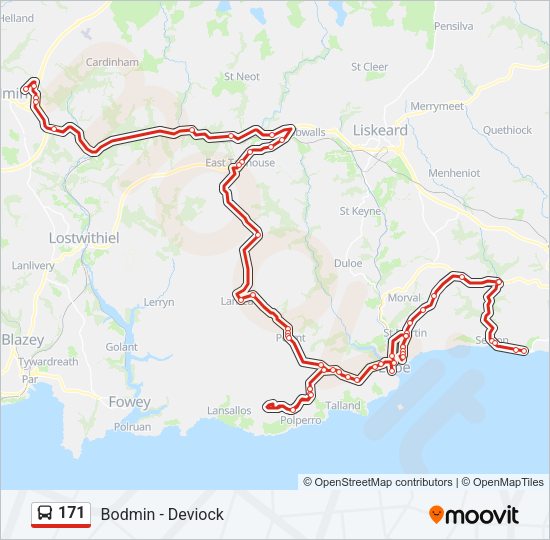 171 Route: Schedules, Stops & Maps - Church (Updated)
