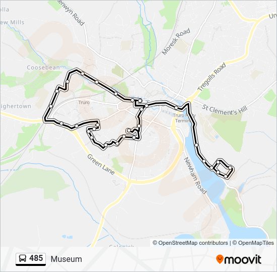 485 Route: Schedules, Stops & Maps - Museum (Updated)