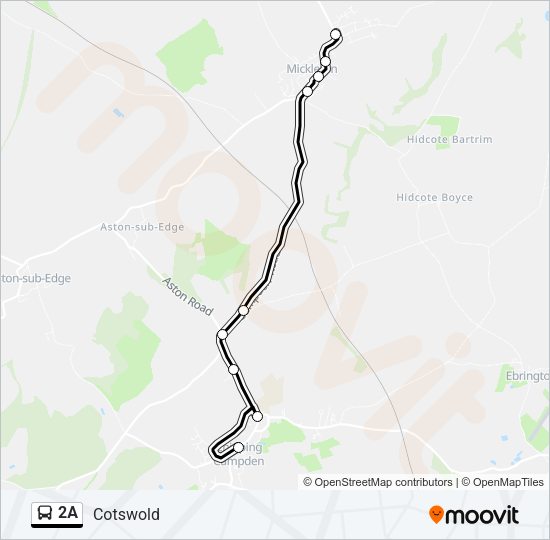 2a Route: Schedules, Stops & Maps - Stratford Rail Stn (Updated)