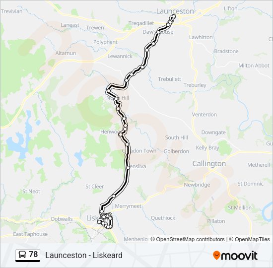 78 Route: Schedules, Stops & Maps - Post Office (Updated)