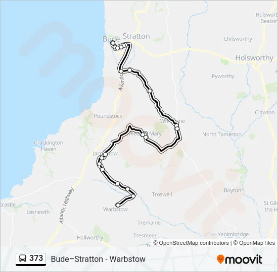 373 Route: Schedules, Stops & Maps - Bus Shelter (Updated)