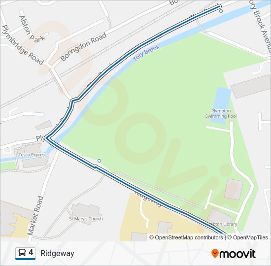 4 Route: Schedules, Stops & Maps - Ridgeway (Updated)