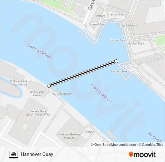 BRISTOL CROSS HARBOUR FERRY Route: Schedules, Stops & Maps - Hannover ...