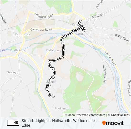 40 Route: Schedules, Stops & Maps - Lightpill (Updated)