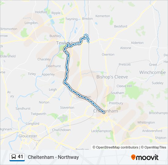 41 Route: Schedules, Stops & Maps - Northway (Updated)