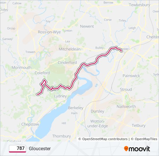 787 Route: Schedules, Stops & Maps - Gloucester (Updated)