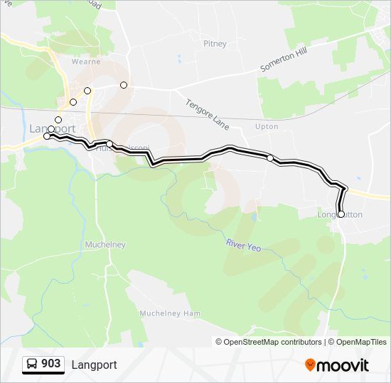 903 Route: Schedules, Stops & Maps - Langport (Updated)