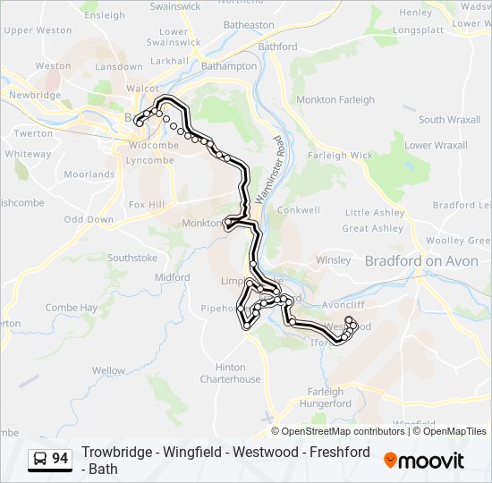 94 Route: Schedules, Stops & Maps - Westwood (Updated)