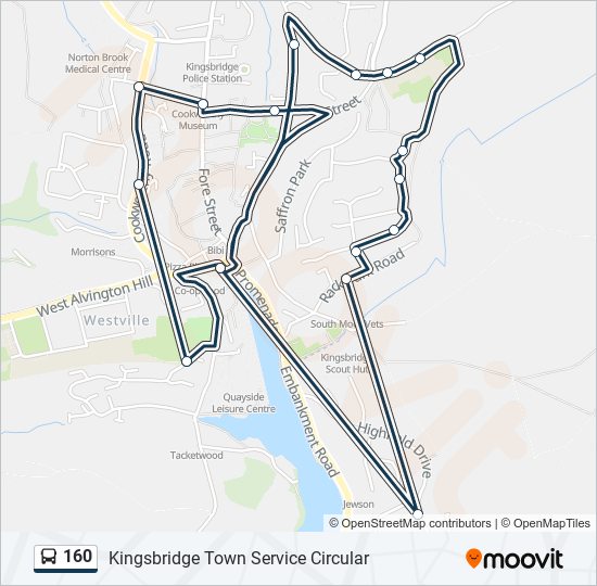 160 Route: Schedules, Stops & Maps - Kingsbridge (Updated)