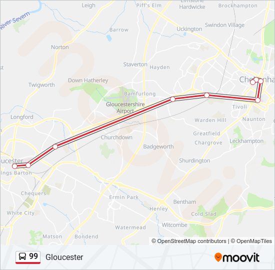 99 Route: Schedules, Stops & Maps - Gloucester (Updated)