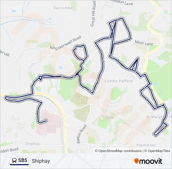 sb5 Route: Schedules, Stops & Maps - Shiphay (Updated)