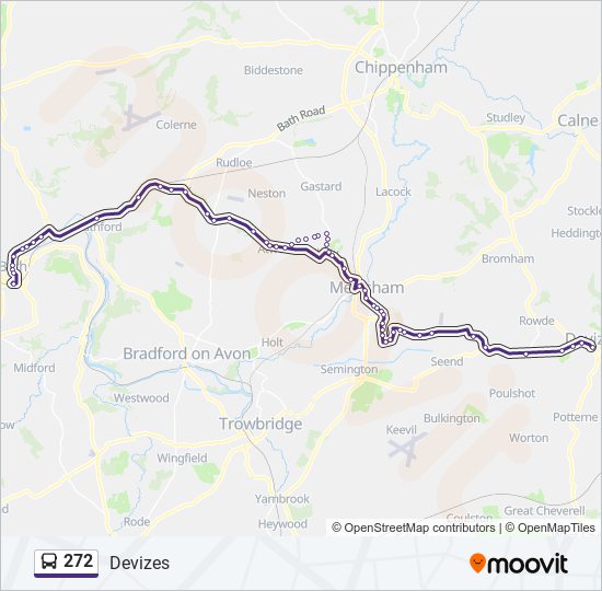 272 Route: Schedules, Stops & Maps - Devizes (Updated)