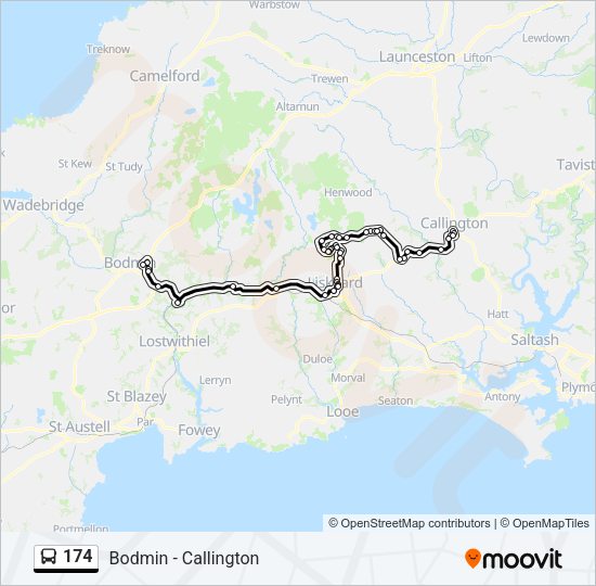 174 Route: Schedules, Stops & Maps - New Road (Updated)