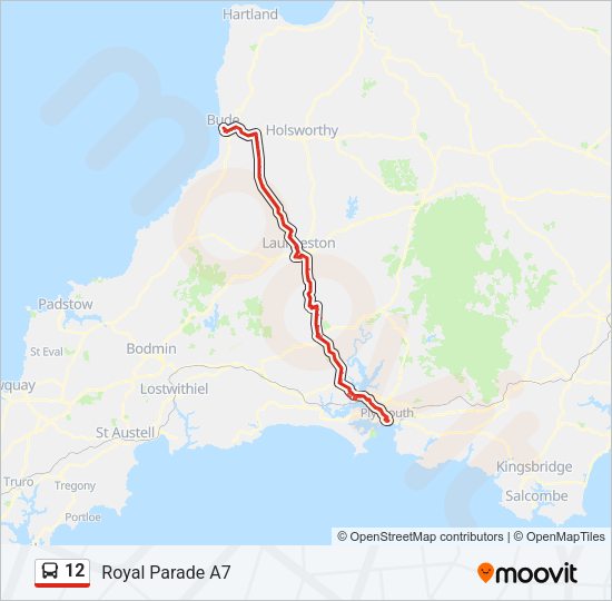 12 Route: Schedules, Stops & Maps - Royal Parade A7 (Updated)
