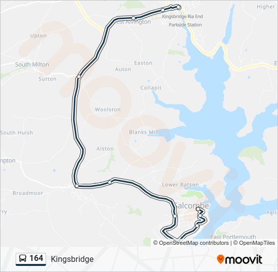 164 Route: Schedules, Stops & Maps - Kingsbridge (Updated)