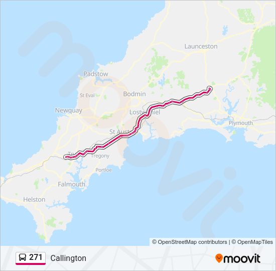 271 Route: Schedules, Stops & Maps - Callington (Updated)