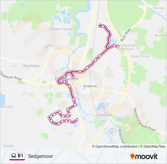 b1 Route: Schedules, Stops & Maps - Kings Drive Roundab (Updated)