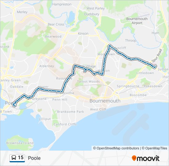 15 Route: Schedules, Stops & Maps - R B Hospital (Updated)