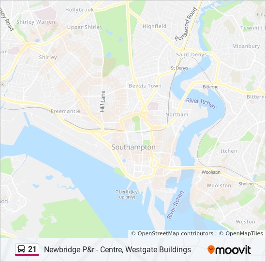 21 Route: Schedules, Stops & Maps - Newbridge (Updated)
