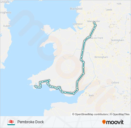 transport for wales Route: Schedules, Stops & Maps - Pembroke Dock ...