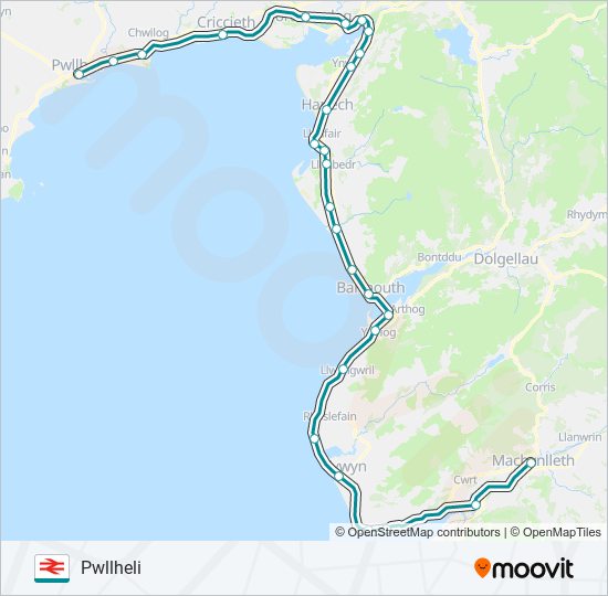 transport for wales Route: Schedules, Stops & Maps - Pwllheli (Updated)