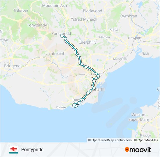 transport for wales Route: Schedules, Stops & Maps - Pontypridd (Updated)