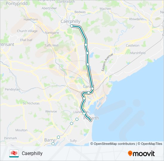 transport for wales Route: Schedules, Stops & Maps - Caerphilly (Updated)