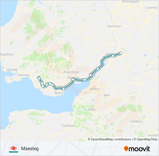 transport for wales Route: Schedules, Stops & Maps - Maesteg (Updated)