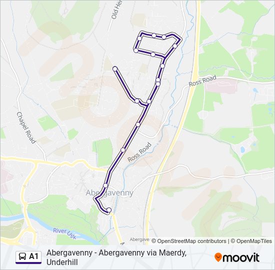 A1 Route: Schedules, Stops & Maps - Mardy (Updated)