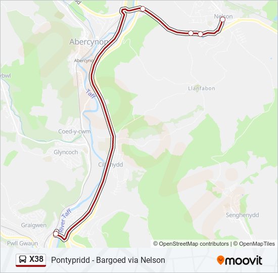x38 Route: Schedules, Stops & Maps - Nelson (Updated)