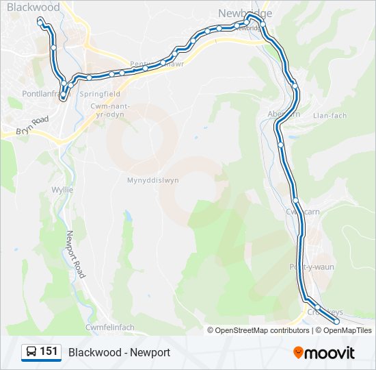 151 Route: Schedules, Stops & Maps - Crosskeys (Updated)