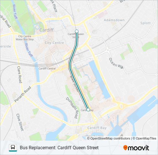 transport for wales Route: Schedules, Stops & Maps - Bus Replacement ...