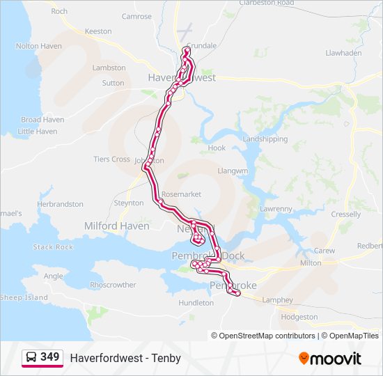349 Route: Schedules, Stops & Maps - Pembroke (Updated)