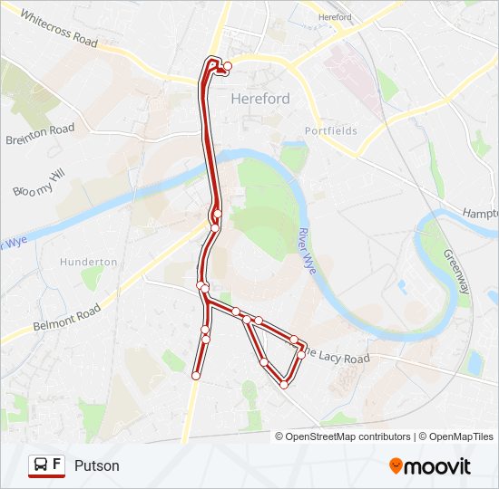f Route: Schedules, Stops & Maps - Putson (Updated)
