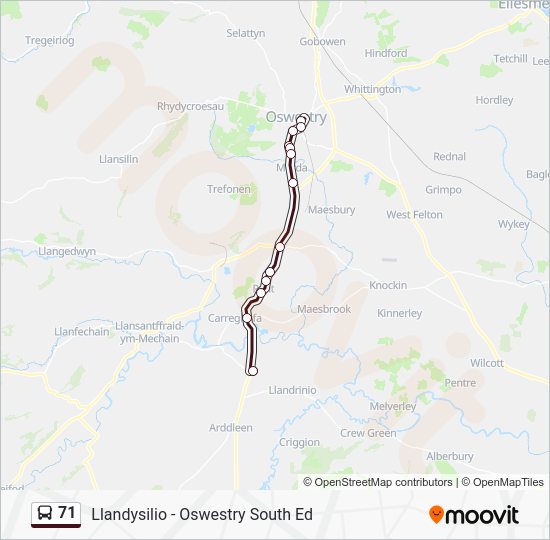 71 Route: Schedules, Stops & Maps - 71 (Updated)