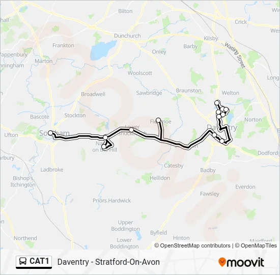 CAT1 Route: Schedules, Stops & Maps - Southam College (Updated)
