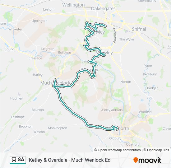 8A Route: Schedules, Stops & Maps - Bus Station (Updated)