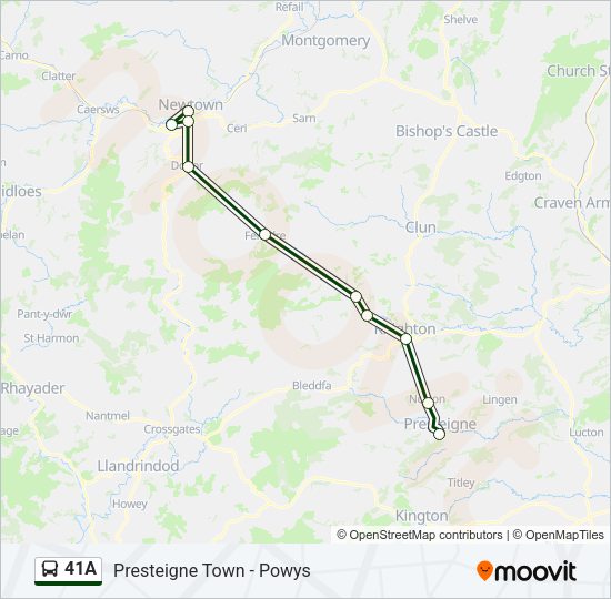 41a Route: Schedules, Stops & Maps - Newtown (Updated)