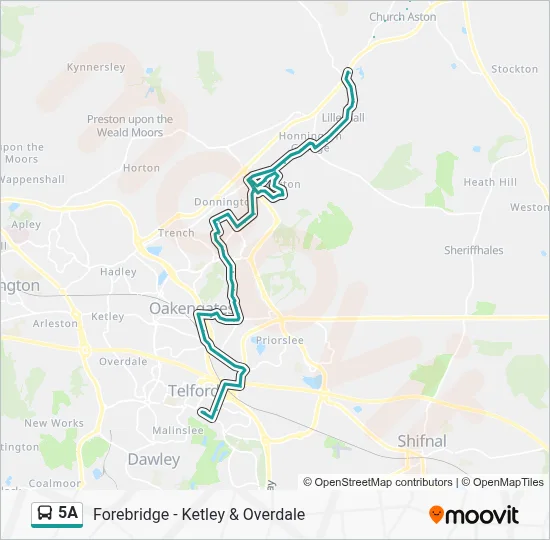 5A Route: Schedules, Stops & Maps - Bus Station (Updated)